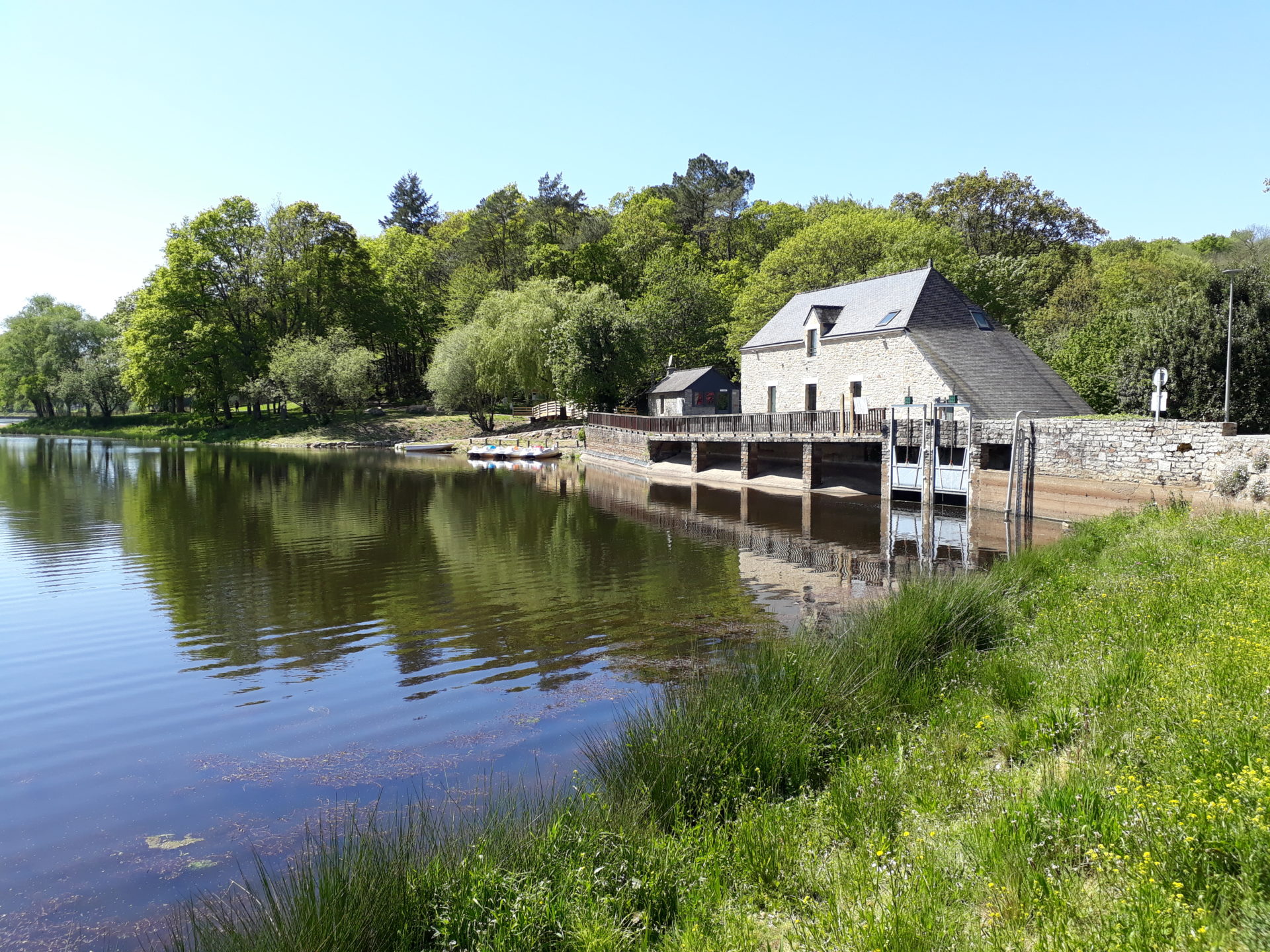 Etang du Moulin Neuf du site du Moulin Neuf
